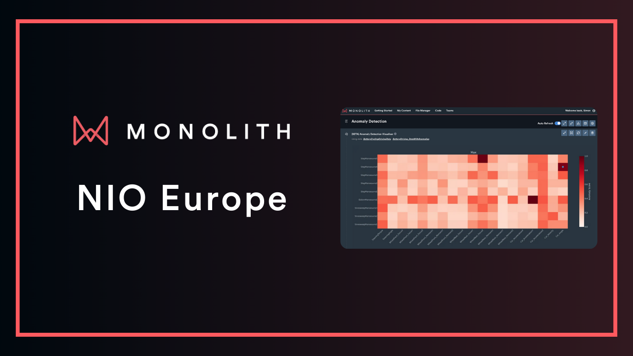 NIO Europe: AI-driven anomaly detection for EV batteries | Monolith